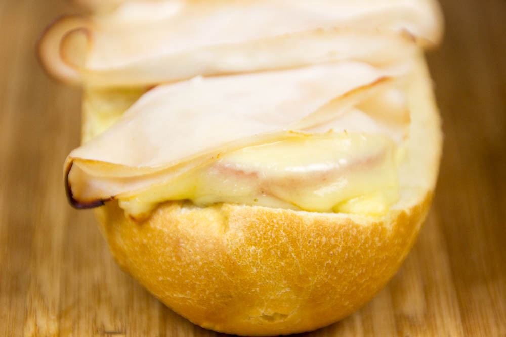 Croque With Turkey Breast and Cucumber - Jam Jam Food